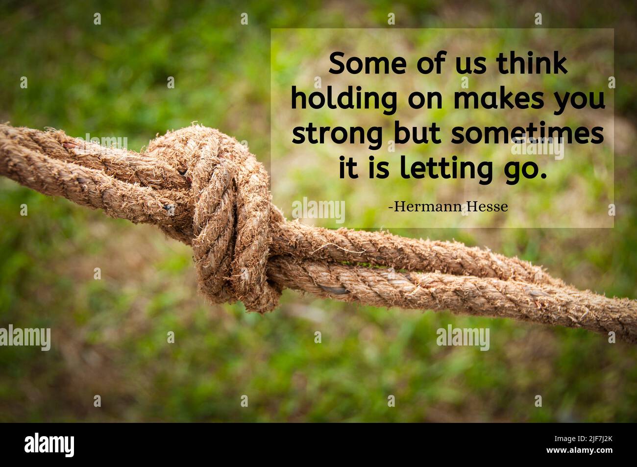 Inspirational motivational quote - Some of us think holding on makes ...