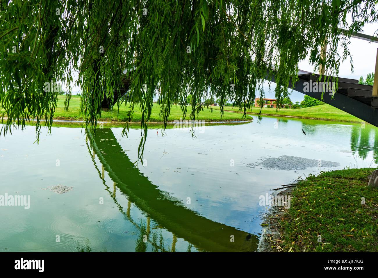 Golf grassland in golf fields in Kakheti, Georgia Stock Photo - Alamy