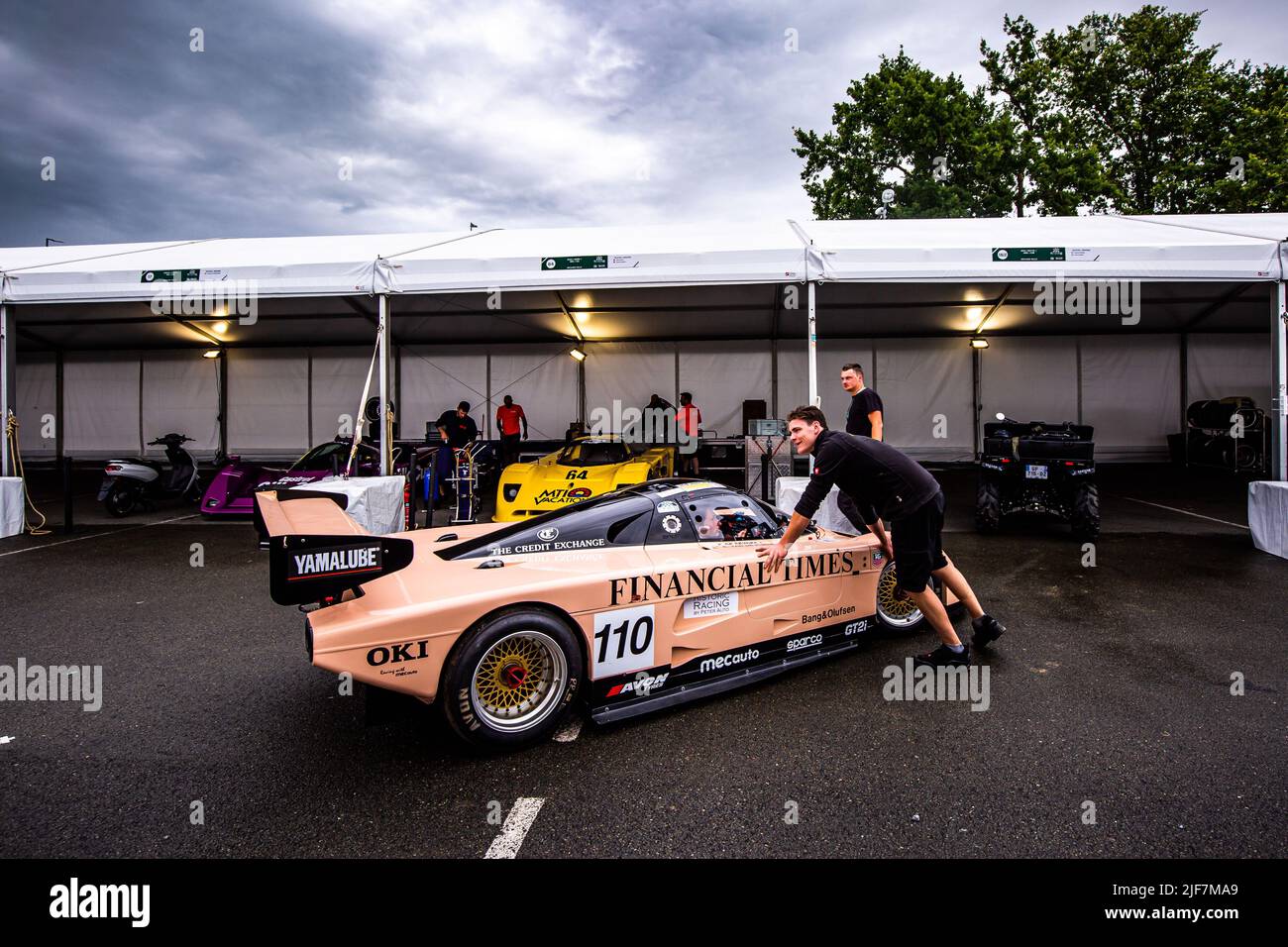 Spice SE89C during the Le Mans Classic 2022 from June 30 to July 3 ...