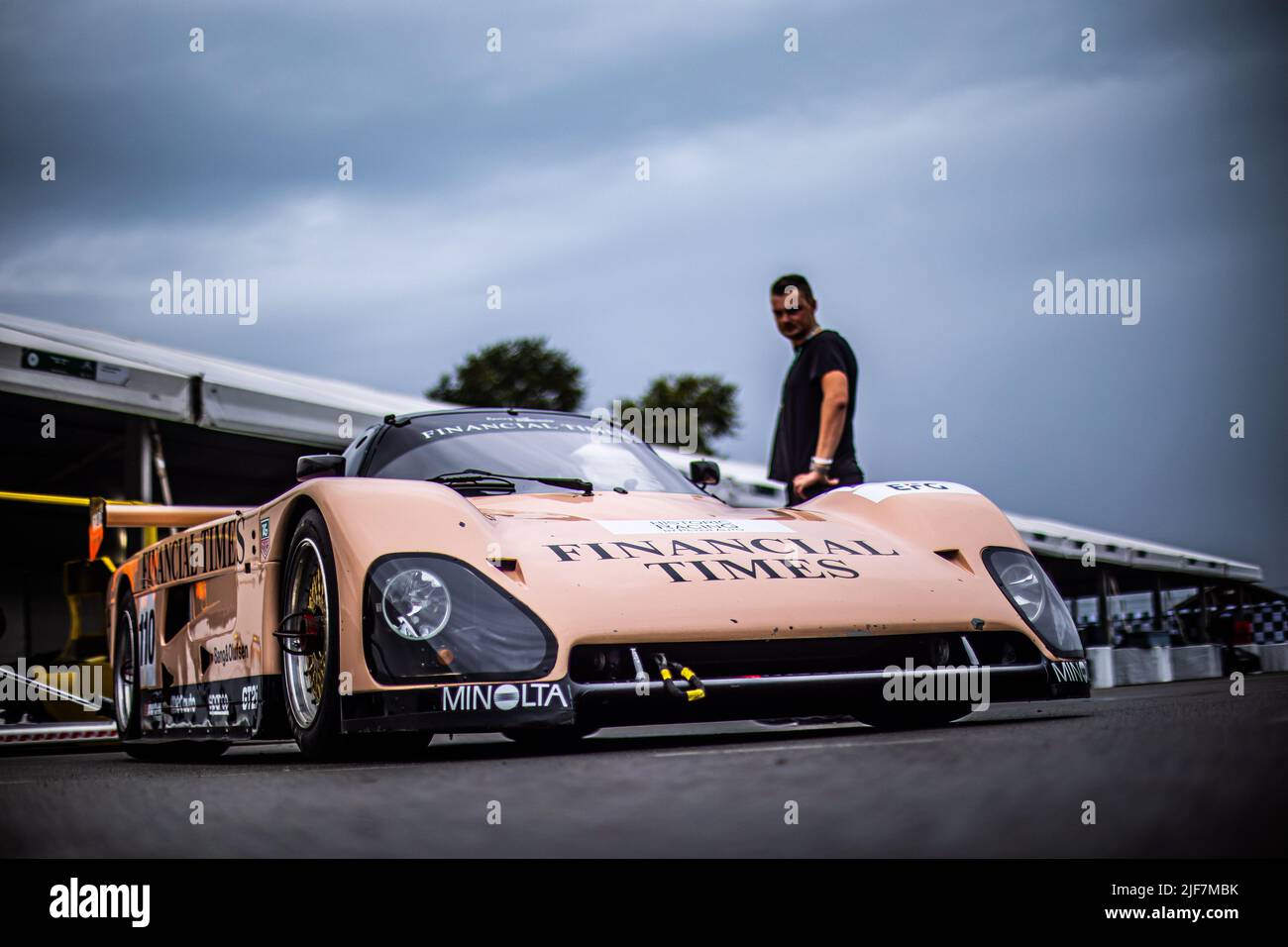 Spice SE89C during the Le Mans Classic 2022 from June 30 to July 3 ...