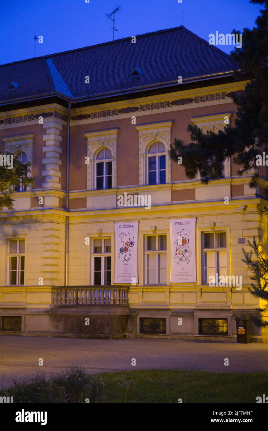 Library of croatian academy of arts and sciences hi-res stock ...