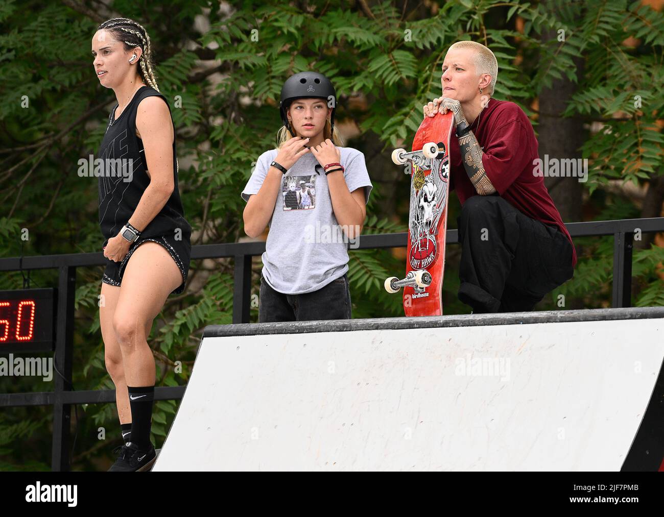 Rome, Italy. 28th June, 2022. Gabriela Pereira Mazetto with Lore ...