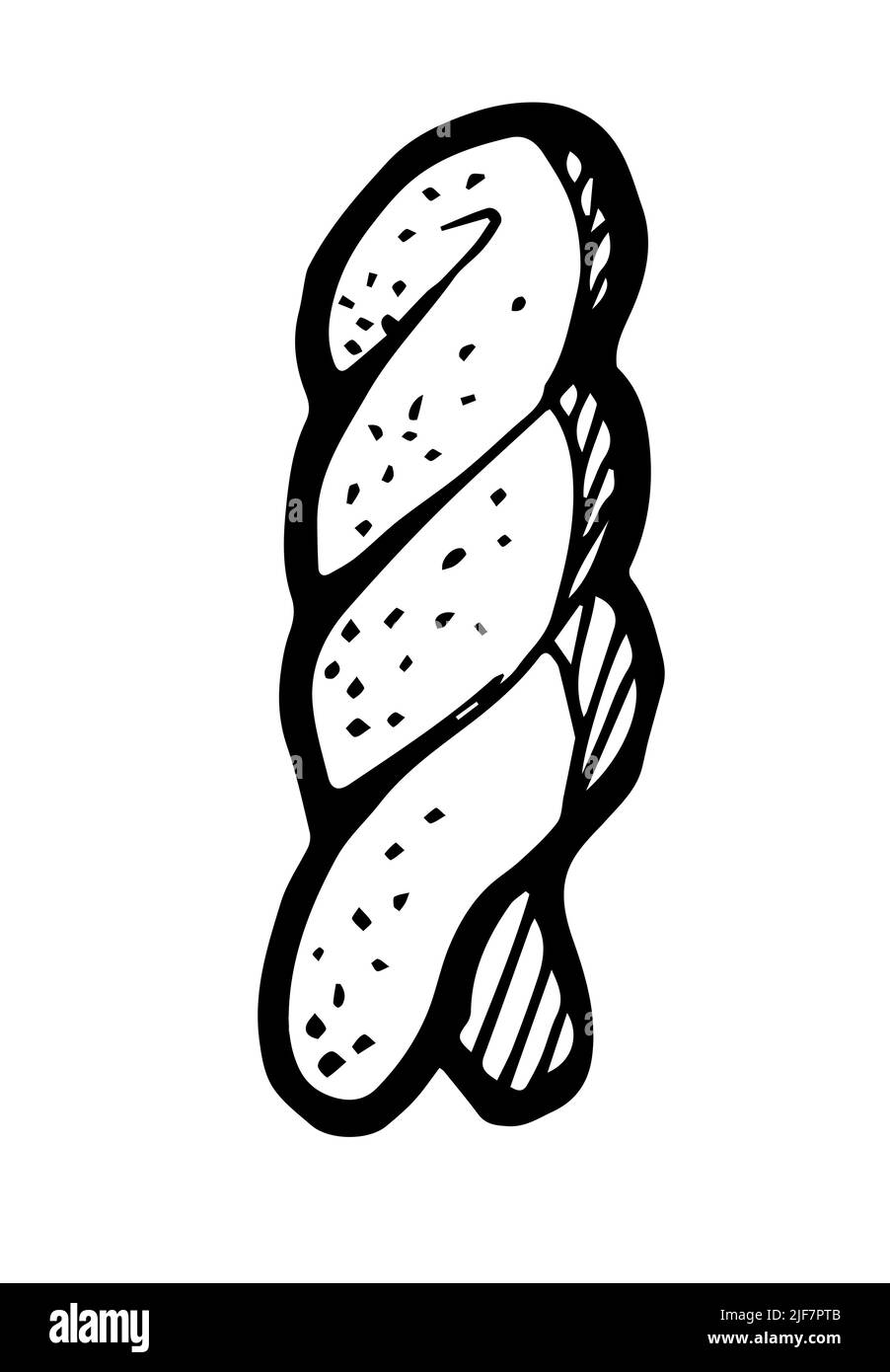 Sweet cookie in form Stock Vector Images - Alamy