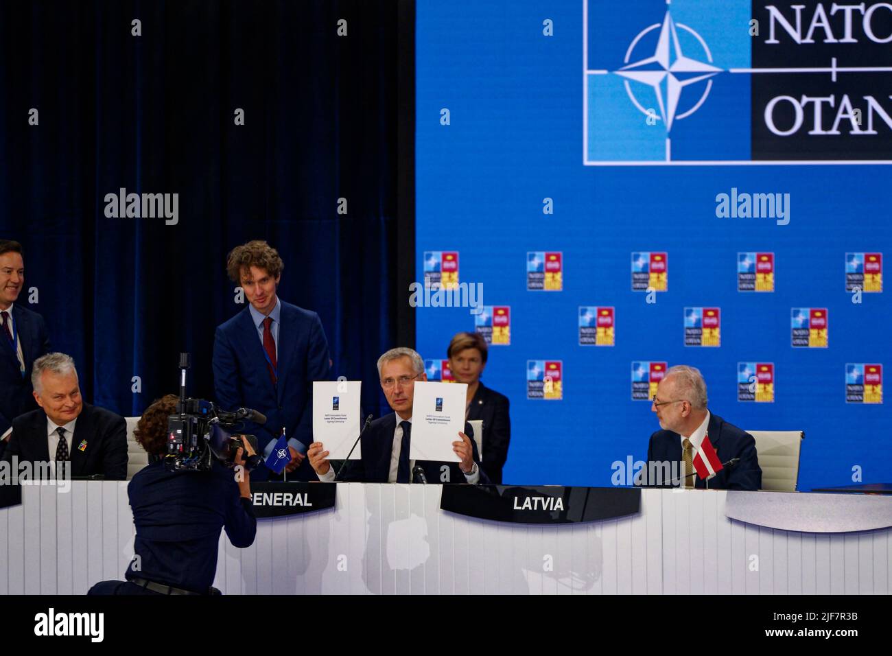 Signing of the north atlantic treaty hi-res stock photography and ...