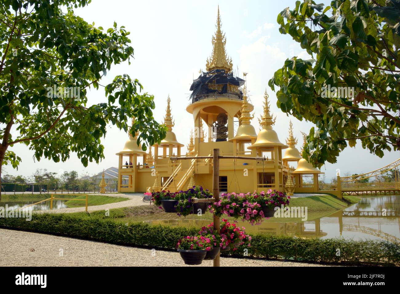 Wat Rong Khun is a very particular temple at the same time Buddhist and ...