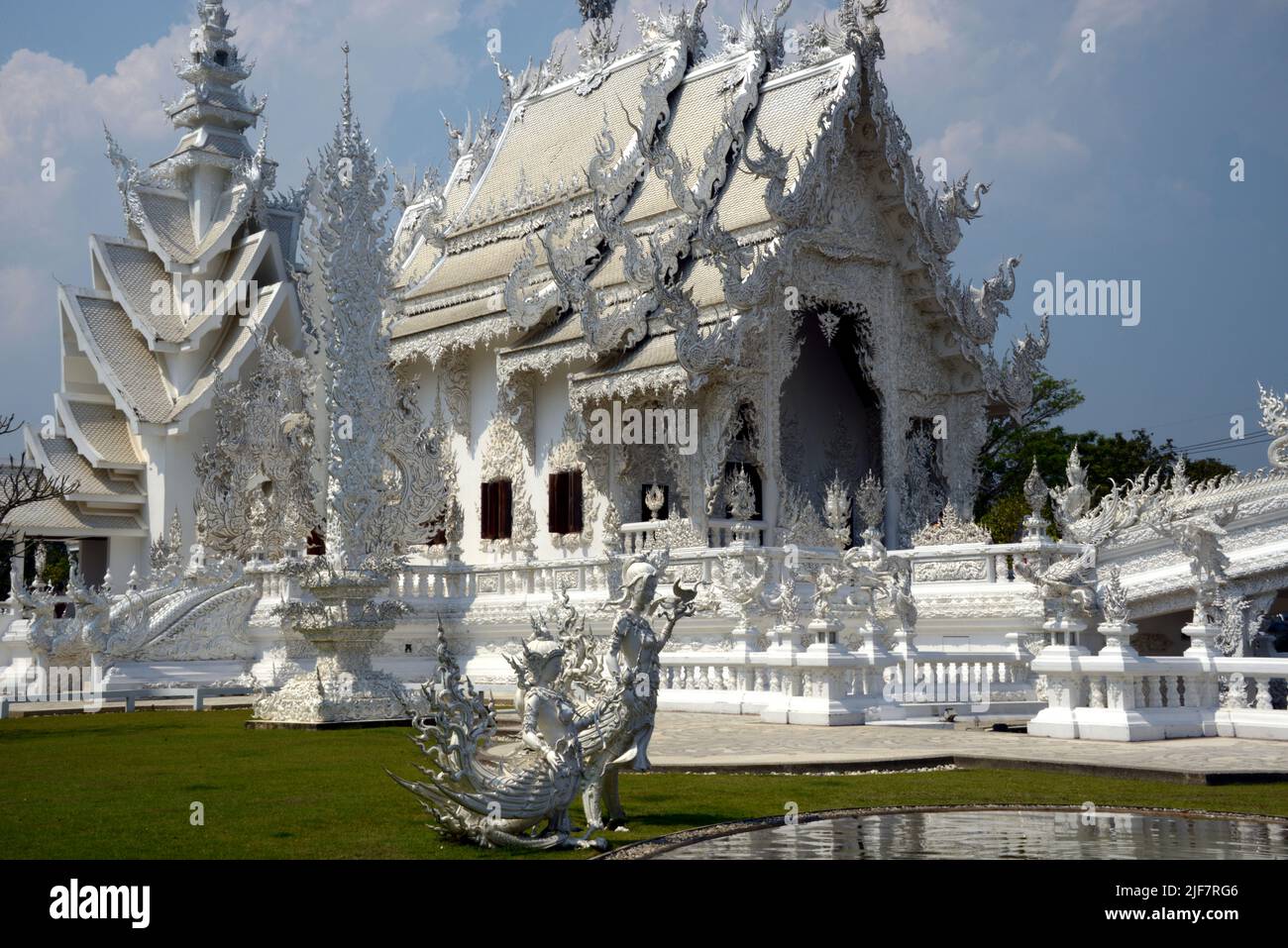 Wat Rong Khun is a very particular temple at the same time Buddhist and ...