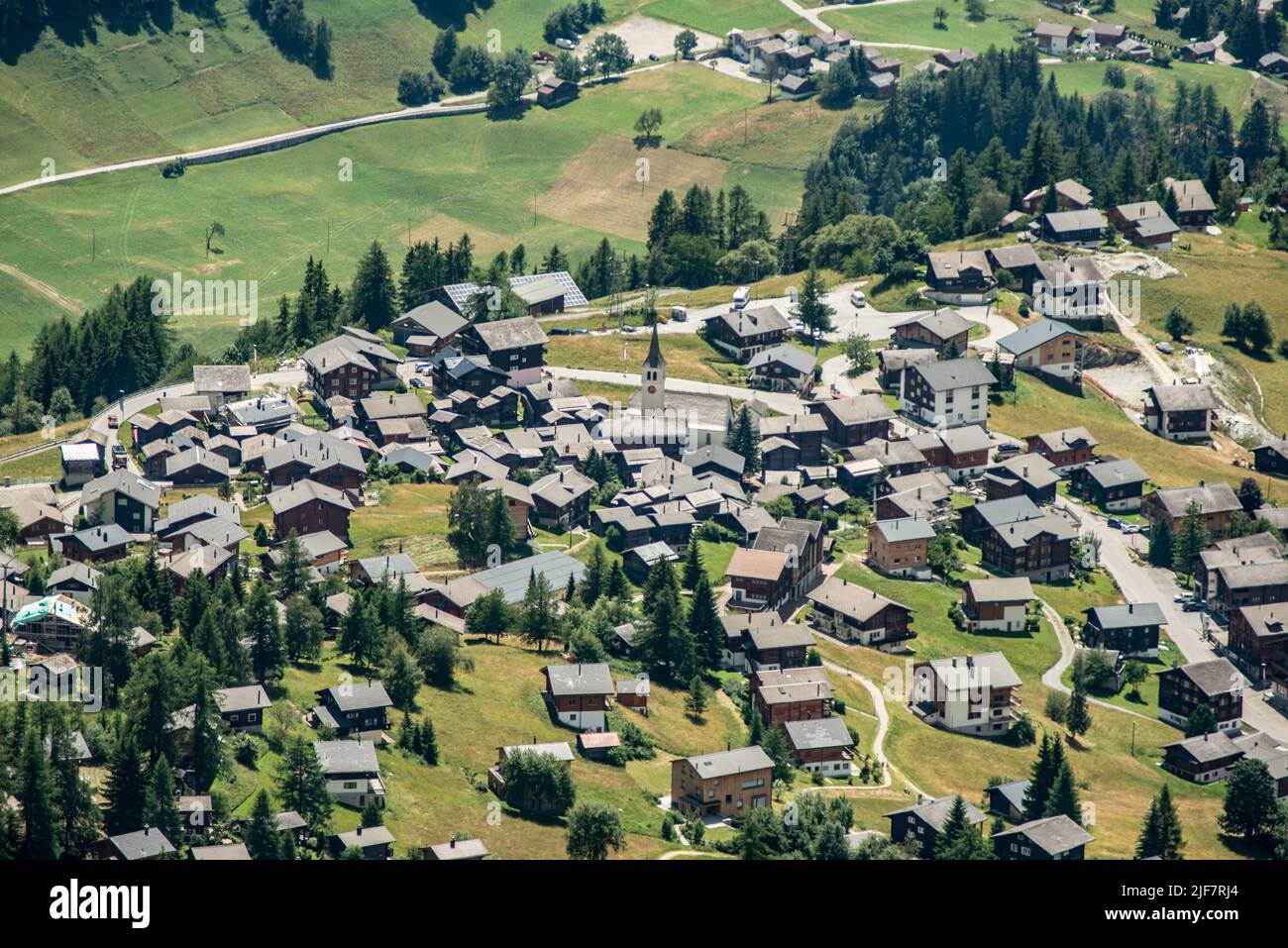 Bellwald village hi-res stock photography and images - Alamy