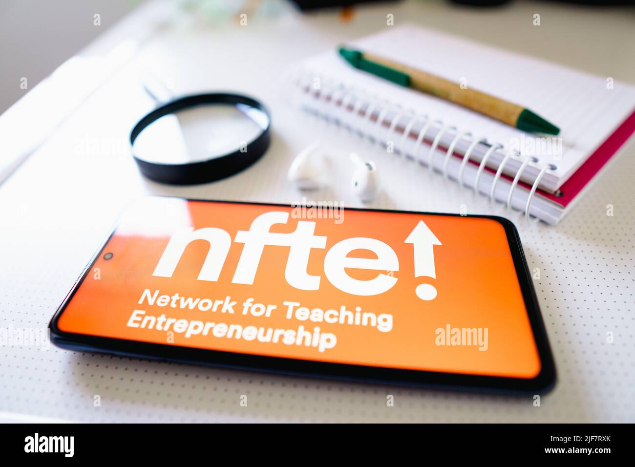 In this photo illustration the Network for Teaching Entrepreneurship ...