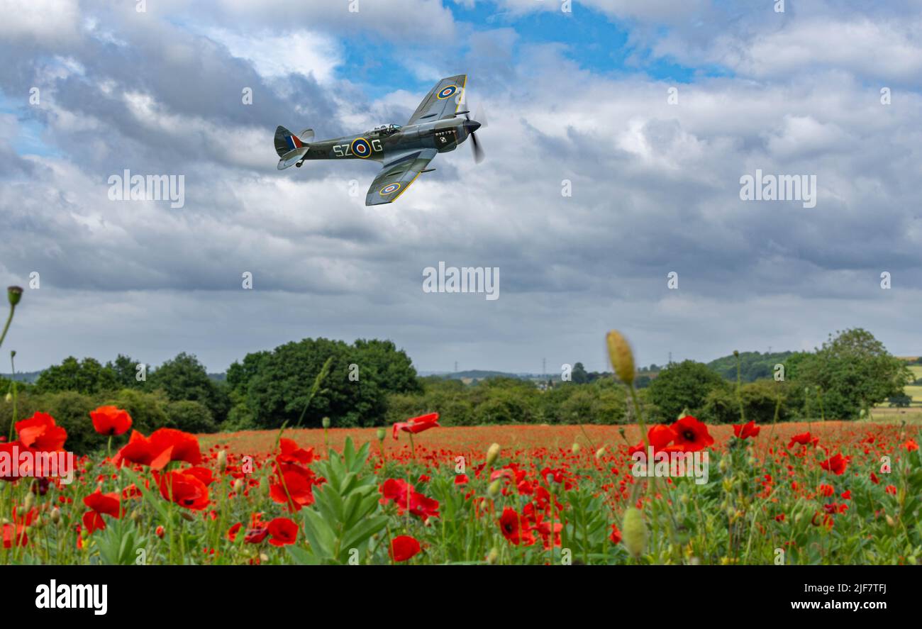 Battle of Britain Memorial flight Stock Photo - Alamy