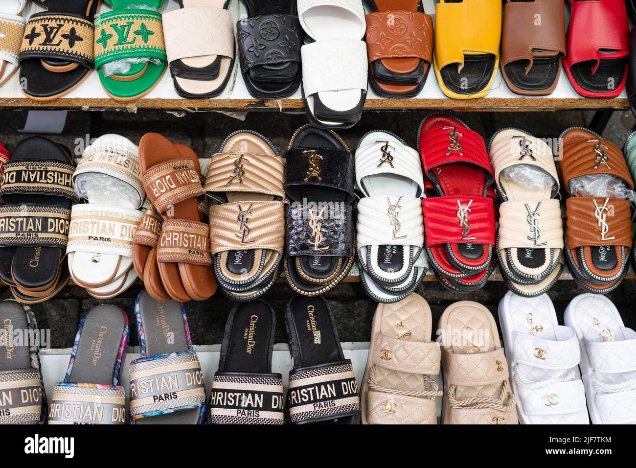 Fake slides hi-res stock photography and images - Alamy