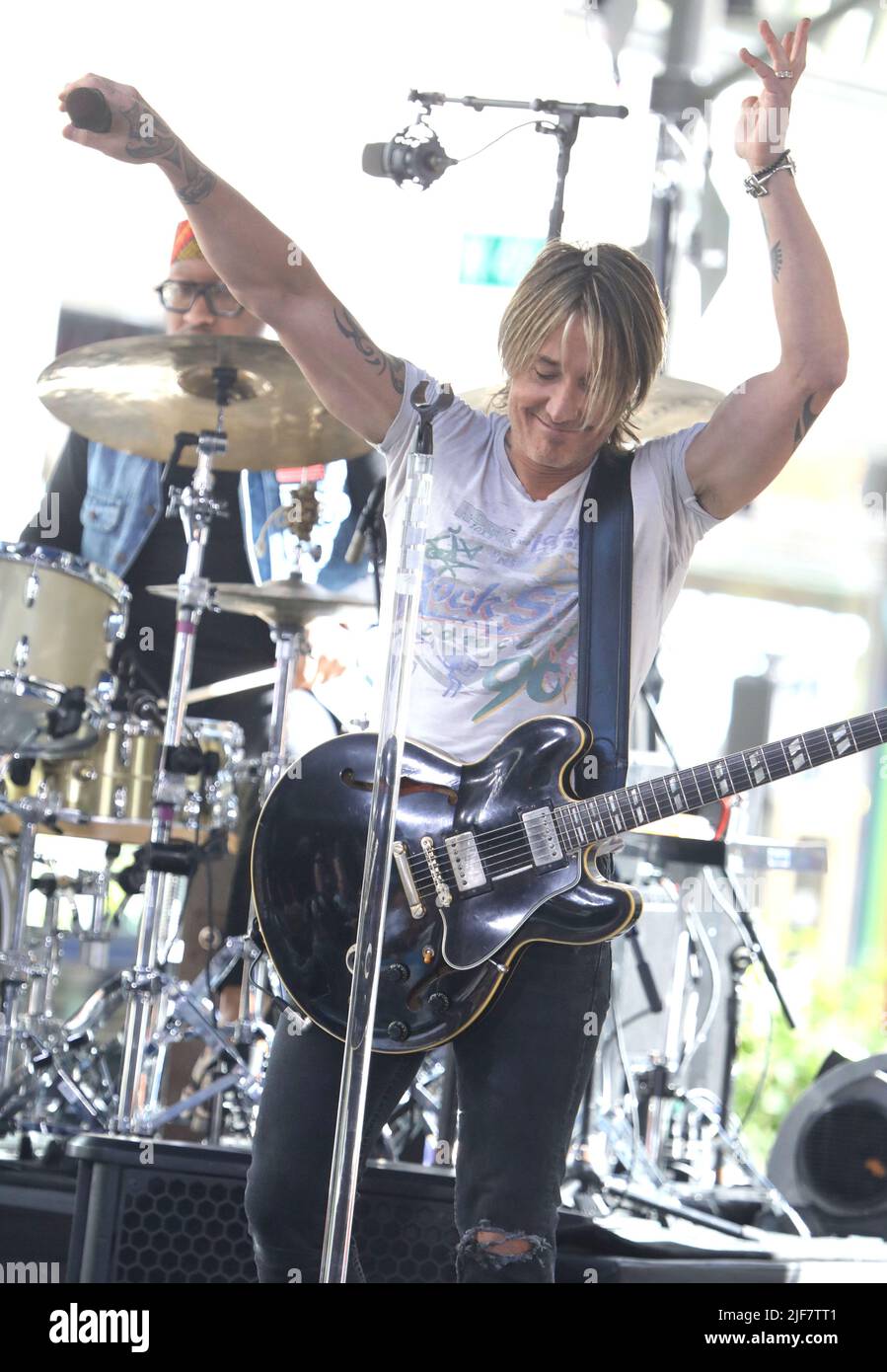June 30, 2022, New York, New York, USA: Musician KEITH URBAN performs ...