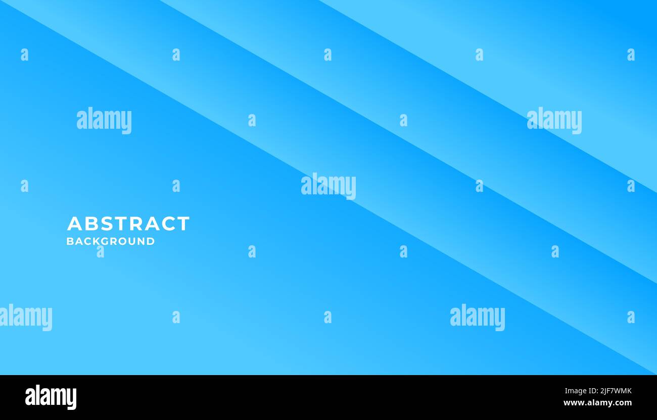 Minimal geometric blue background with dynamic shapes composition ...