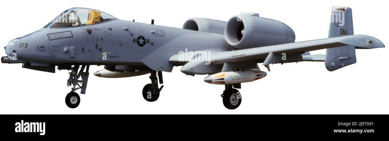 USAF A-10 Warthog Attack Aircraft Stock Photo - Alamy