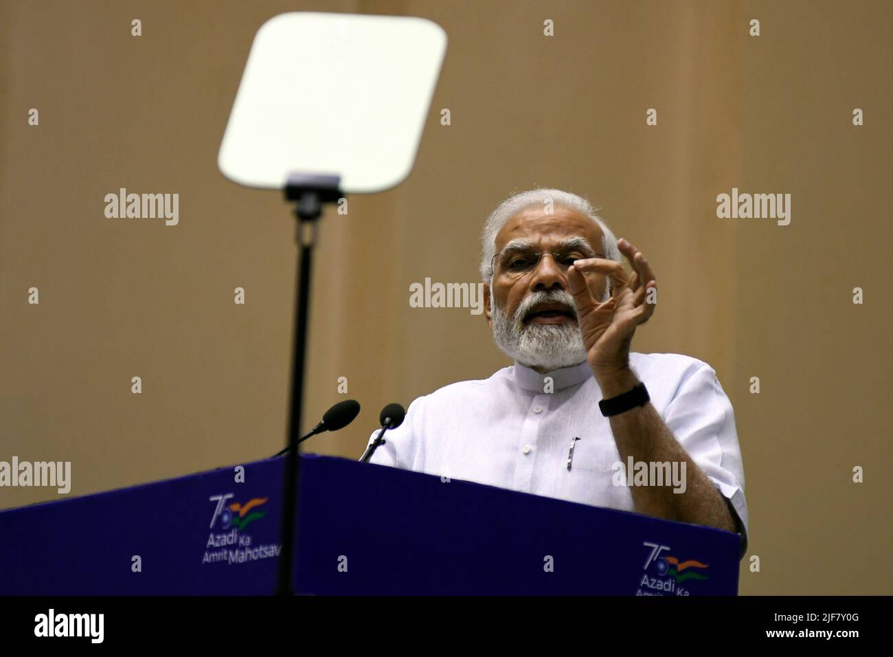 New Delhi, New Delhi, India. 30th June, 2022. Indian Prime Minister ...