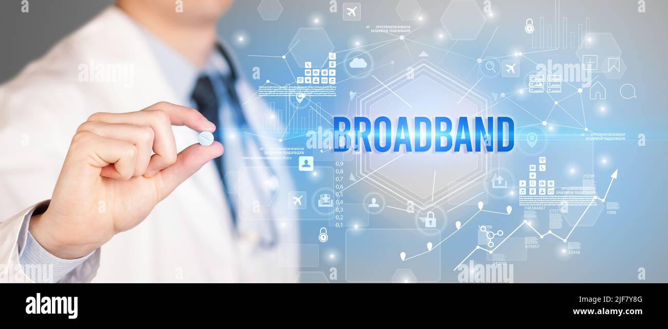 Doctor giving a pill concept Stock Photo - Alamy