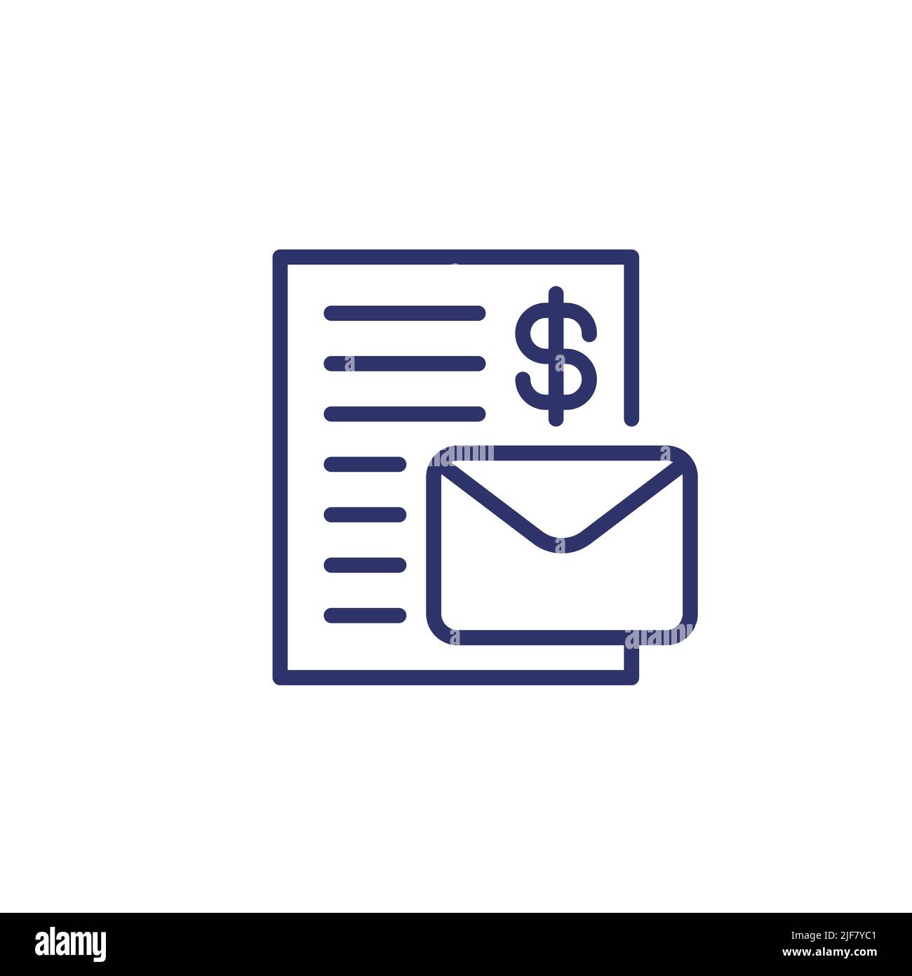 Invoice email Cut Out Stock Images & Pictures - Alamy