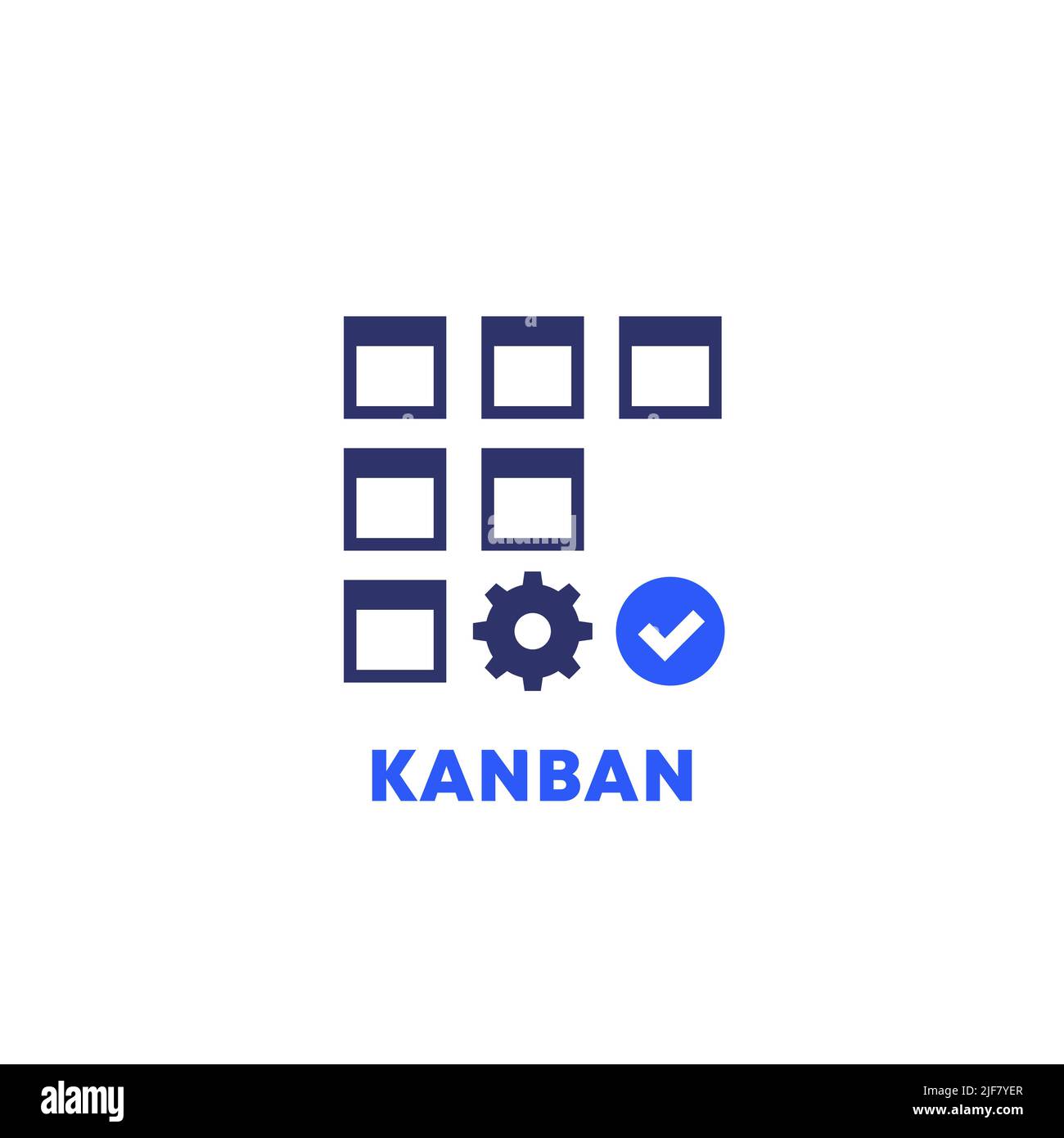 Agile project management kanban Cut Out Stock Images & Pictures - Alamy