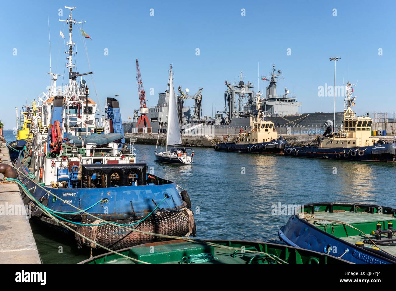 The city of Lisbon Maritim station and docks of alcantara| La ville de ...