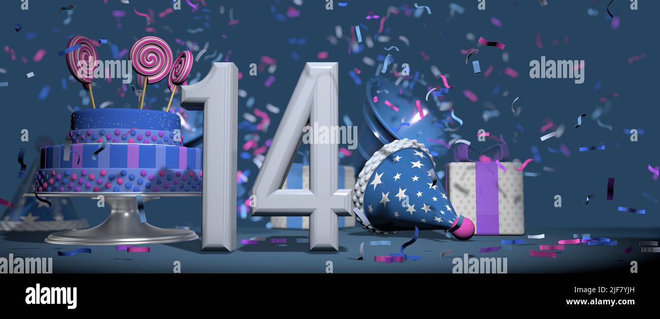 14 birthday hi-res stock photography and images - Alamy