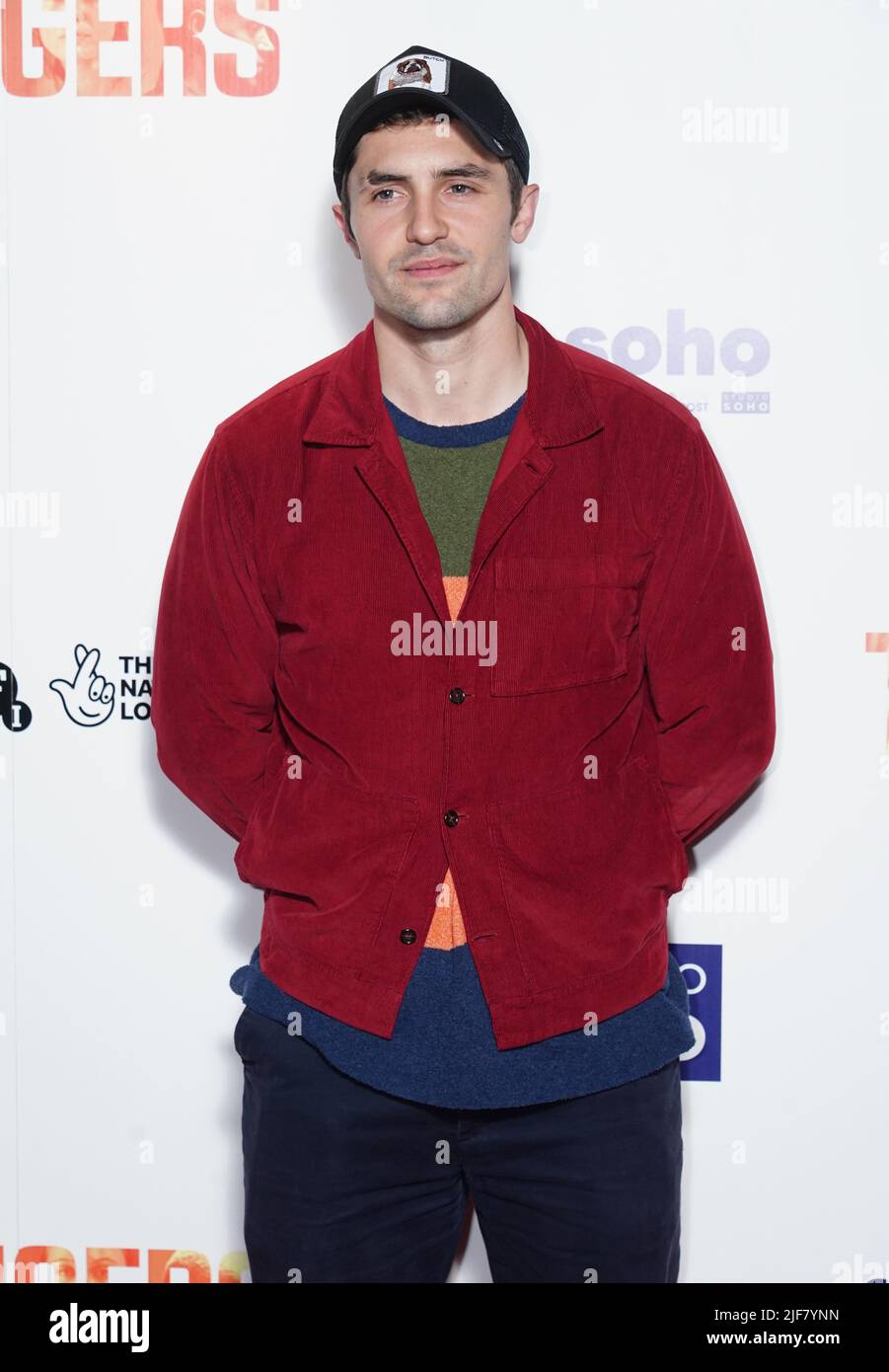 Phil Dunster seen arriving at the UK premiere of Tigers at the Curzon ...