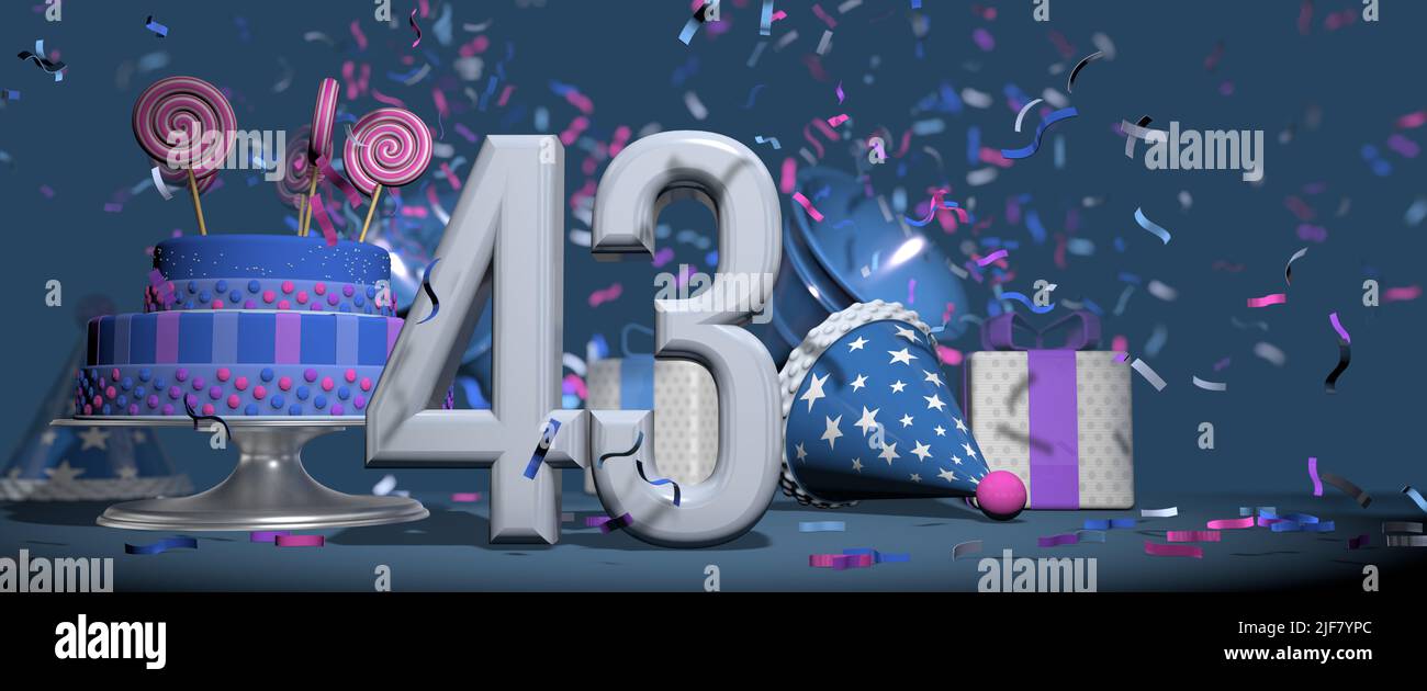 Number 43 hi-res stock photography and images - Alamy