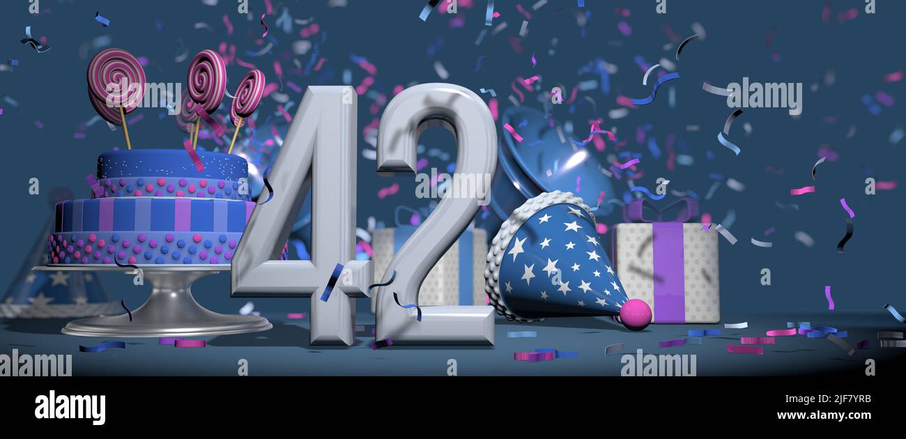 Number 42 hi-res stock photography and images - Alamy