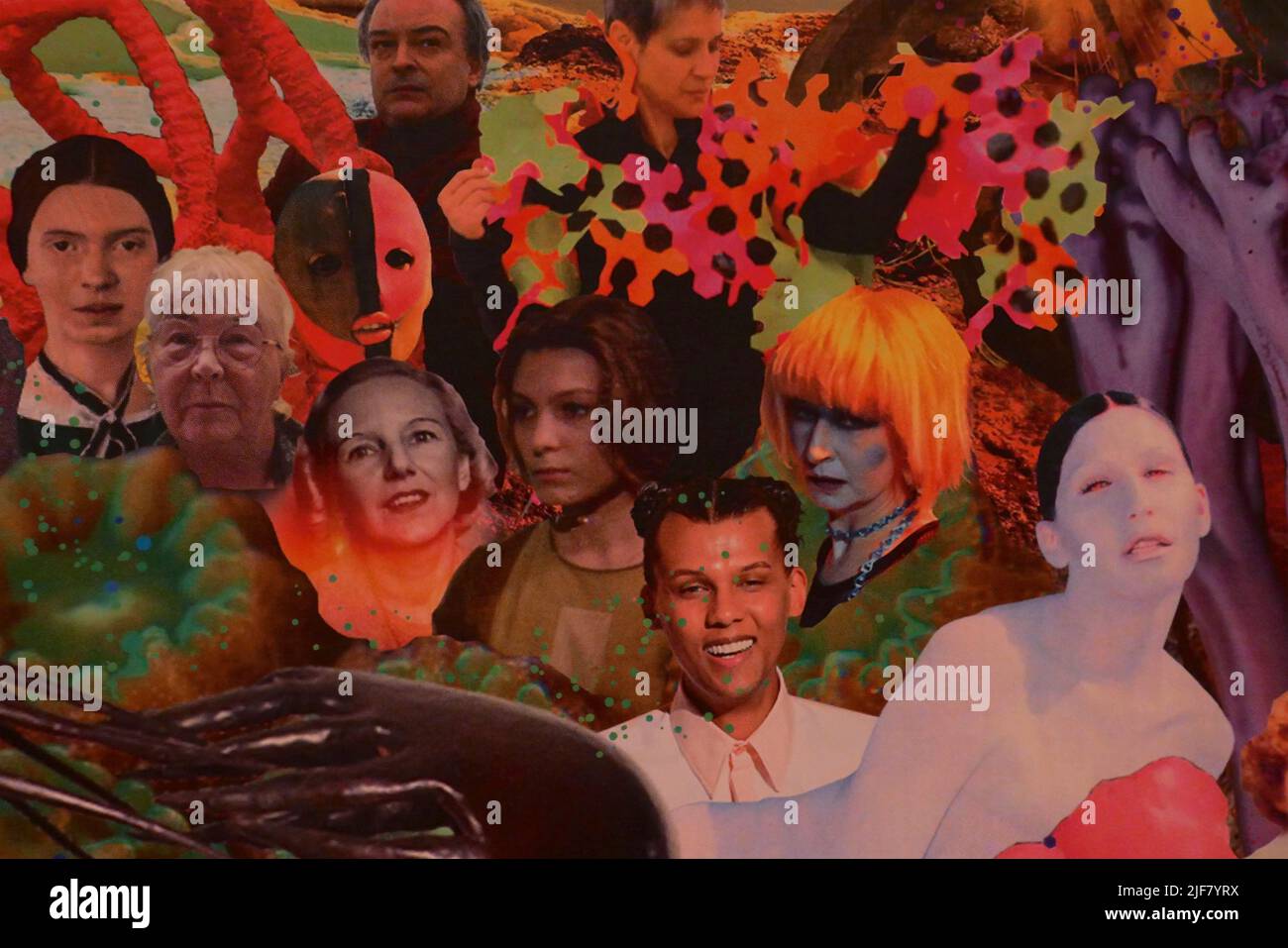 360 degree collage hi-res stock photography and images - Alamy