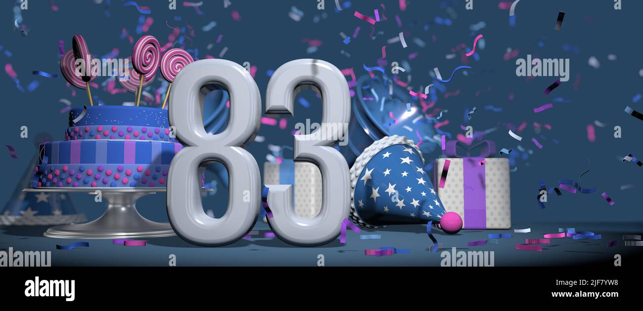 Number 83 hi-res stock photography and images - Alamy