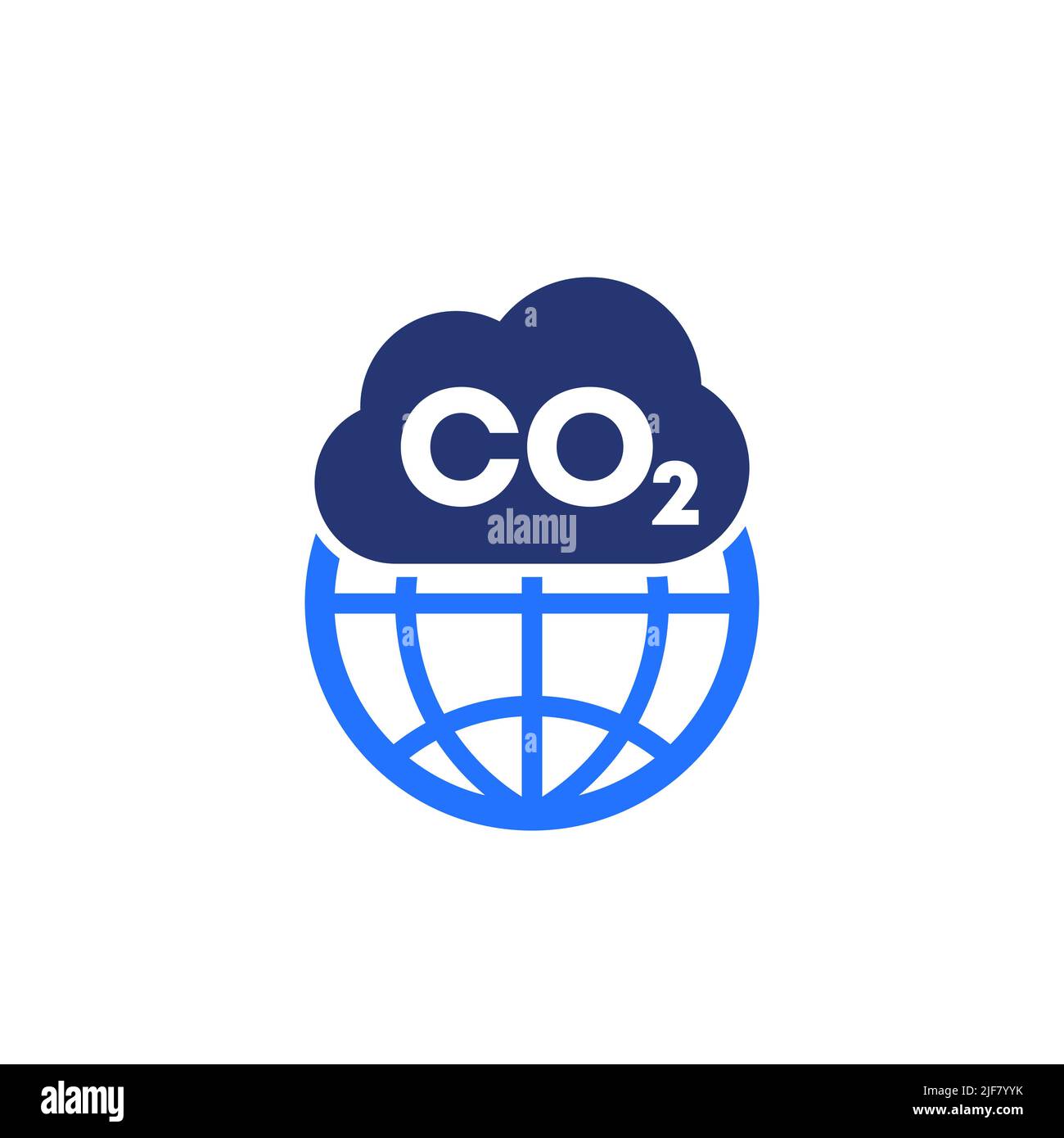 co2 gas, carbon dioxide pollution icon Stock Vector Image & Art - Alamy