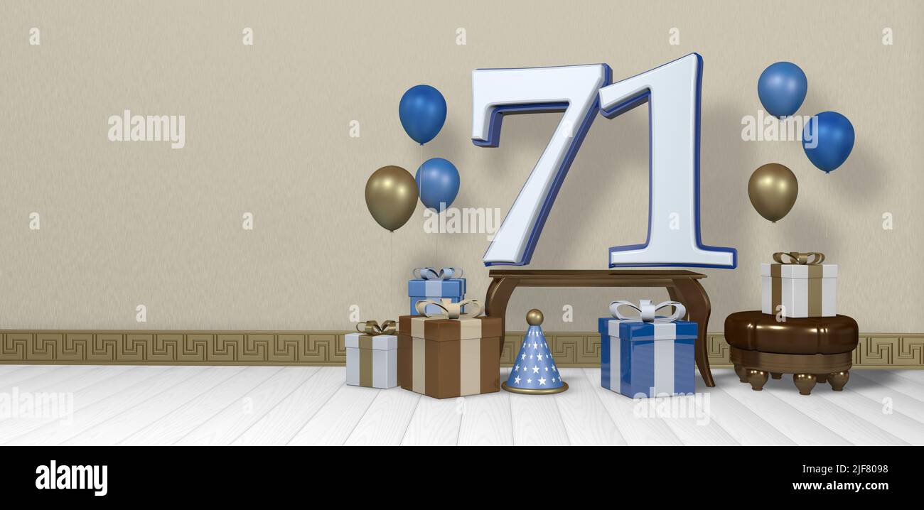 Balloon decoration empty table hi-res stock photography and images - Alamy