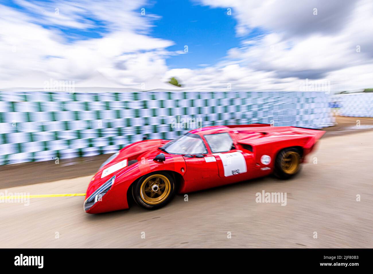 Le Mans, France. 30th June, 2022. Lola T70 Mk3 during the Le Mans ...