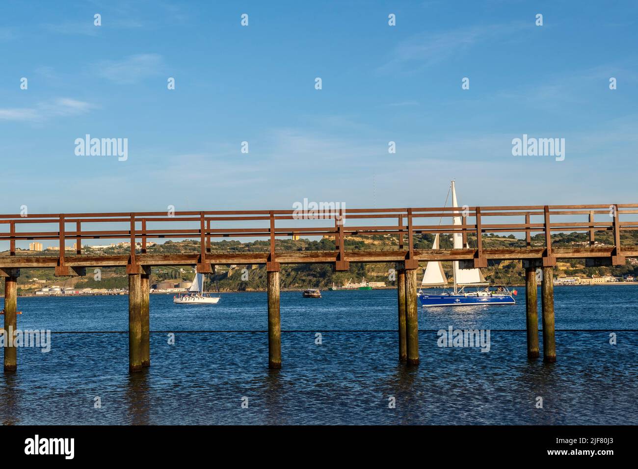 The city of Lisbon - Belem tower is one of the seven wonders of ...