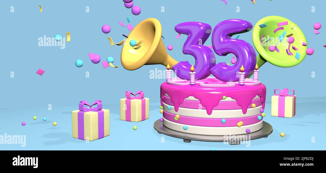 Happy birthday invitation sweet cake hi-res stock photography and ...