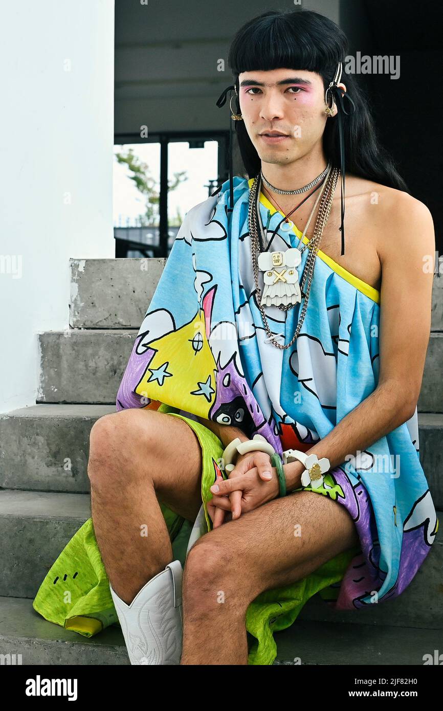 Antwerp, Belgium. 30th June, 2022. Brandon Wen, US fashion designer and ...