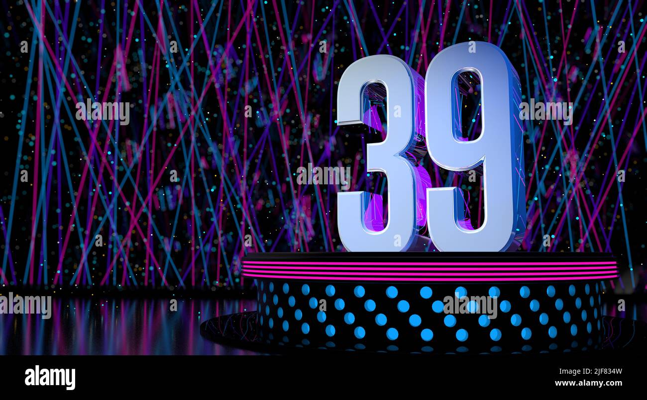 Number 39 sign hi-res stock photography and images - Alamy