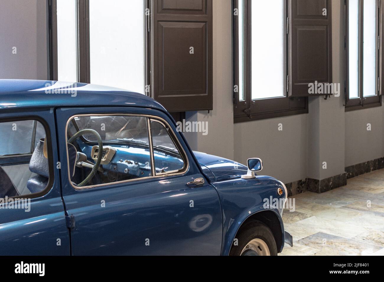 Old classic car in the musuem collection. Zaz 956 Stock Photo - Alamy