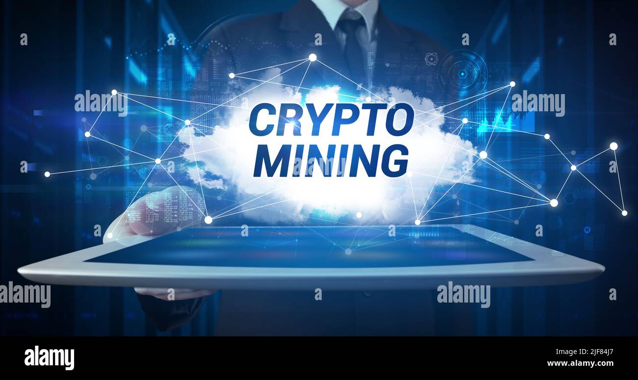 Person holding tablet, technology concept Stock Photo - Alamy