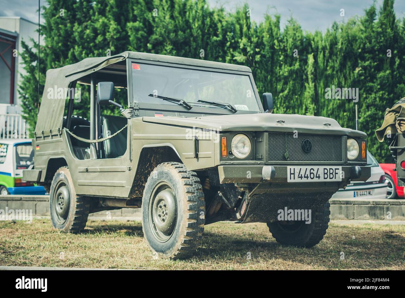 Classic german off road suv of the army. Volkswagen Iltis tipo 183 ...