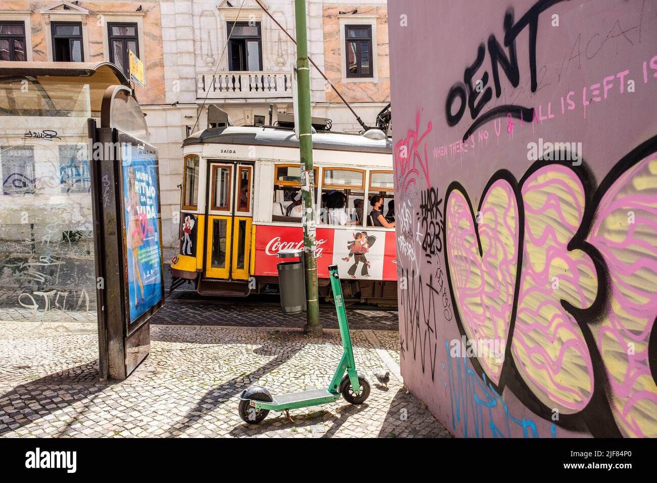 The city of Lisbon - The alfama is one of the oldest area of lisbon ...