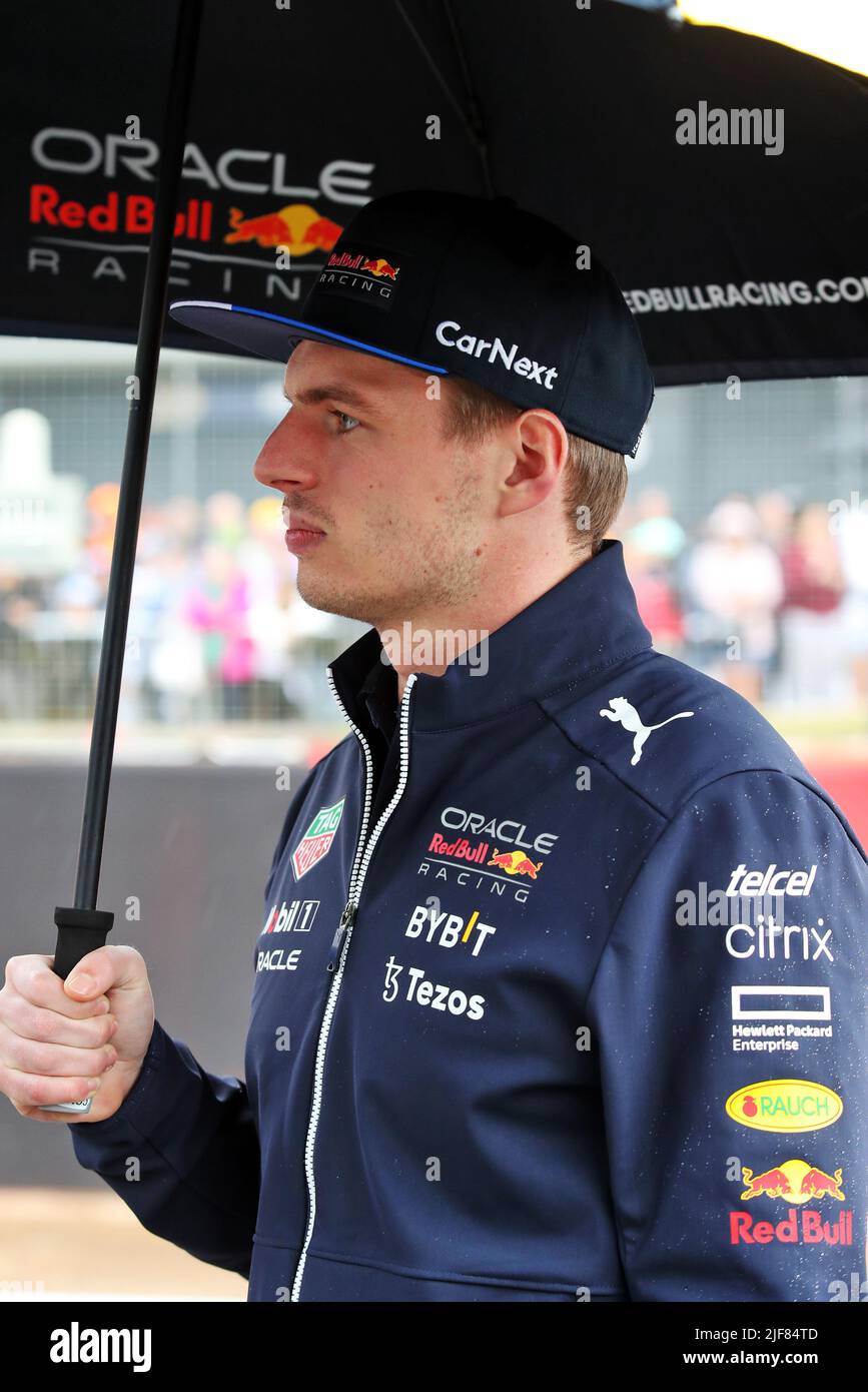 Max Verstappen (NLD) Red Bull Racing. British Grand Prix, Thursday 30th ...