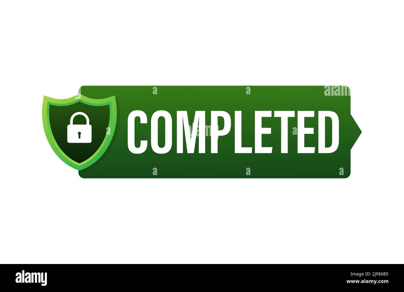 Completed tick, Checkmark stamp, sticker. Vector stock illustration ... Completed tick, Checkmark stamp, sticker. Vector stock illustration ...