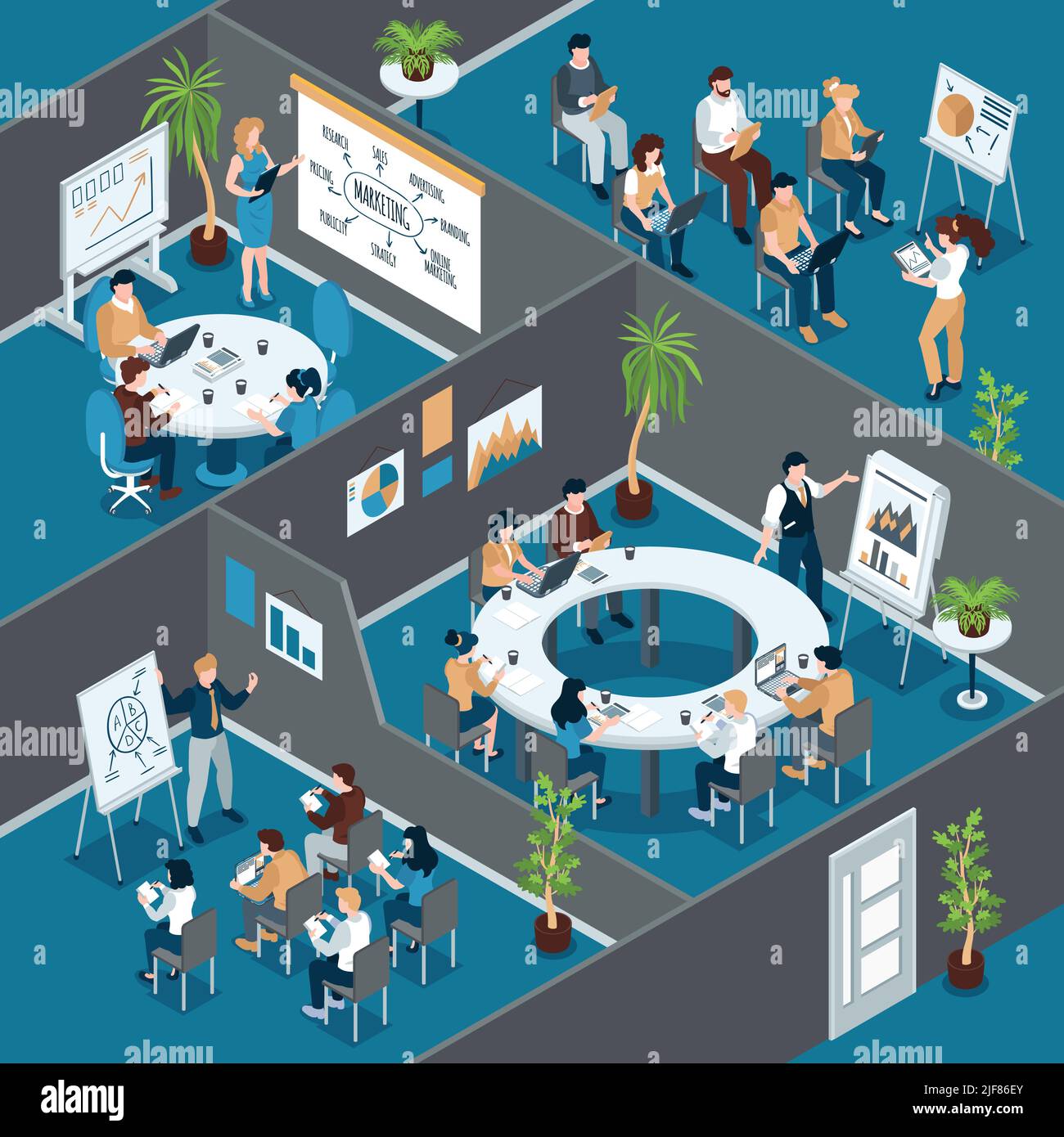 Tables and rooms Stock Vector Images - Alamy