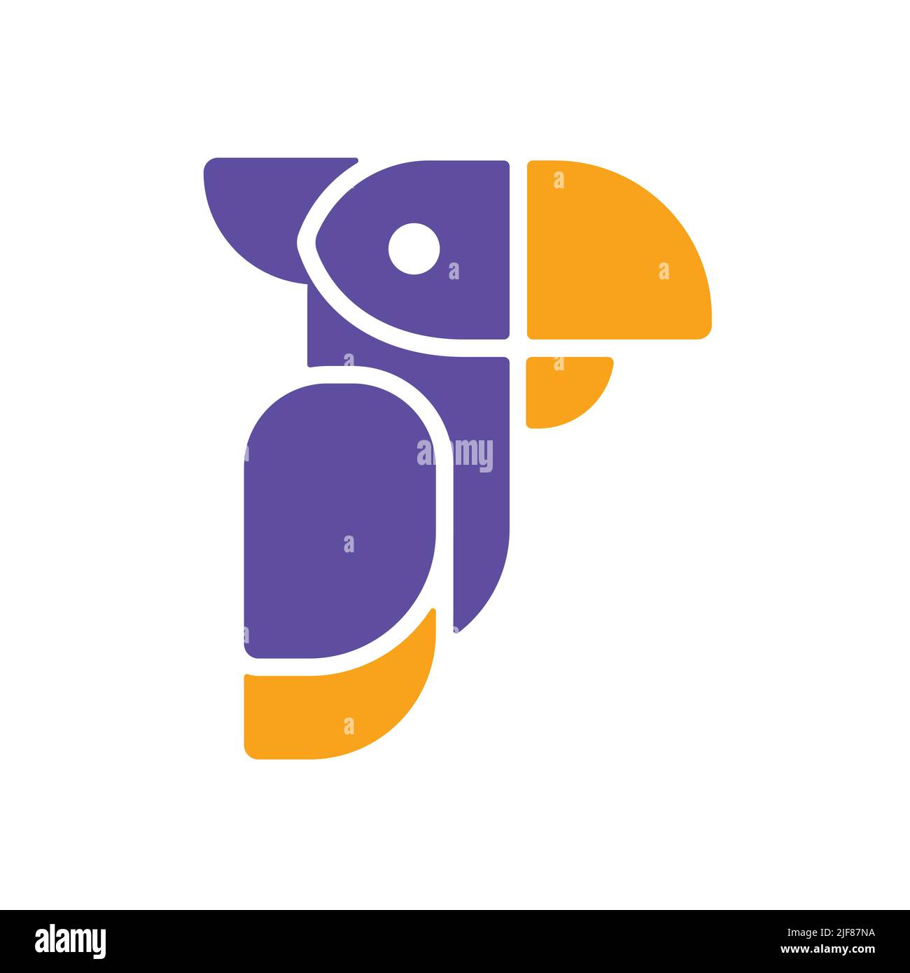 Parrot vector icon tropical birds. Pet animal sign. Graph symbol for ...
