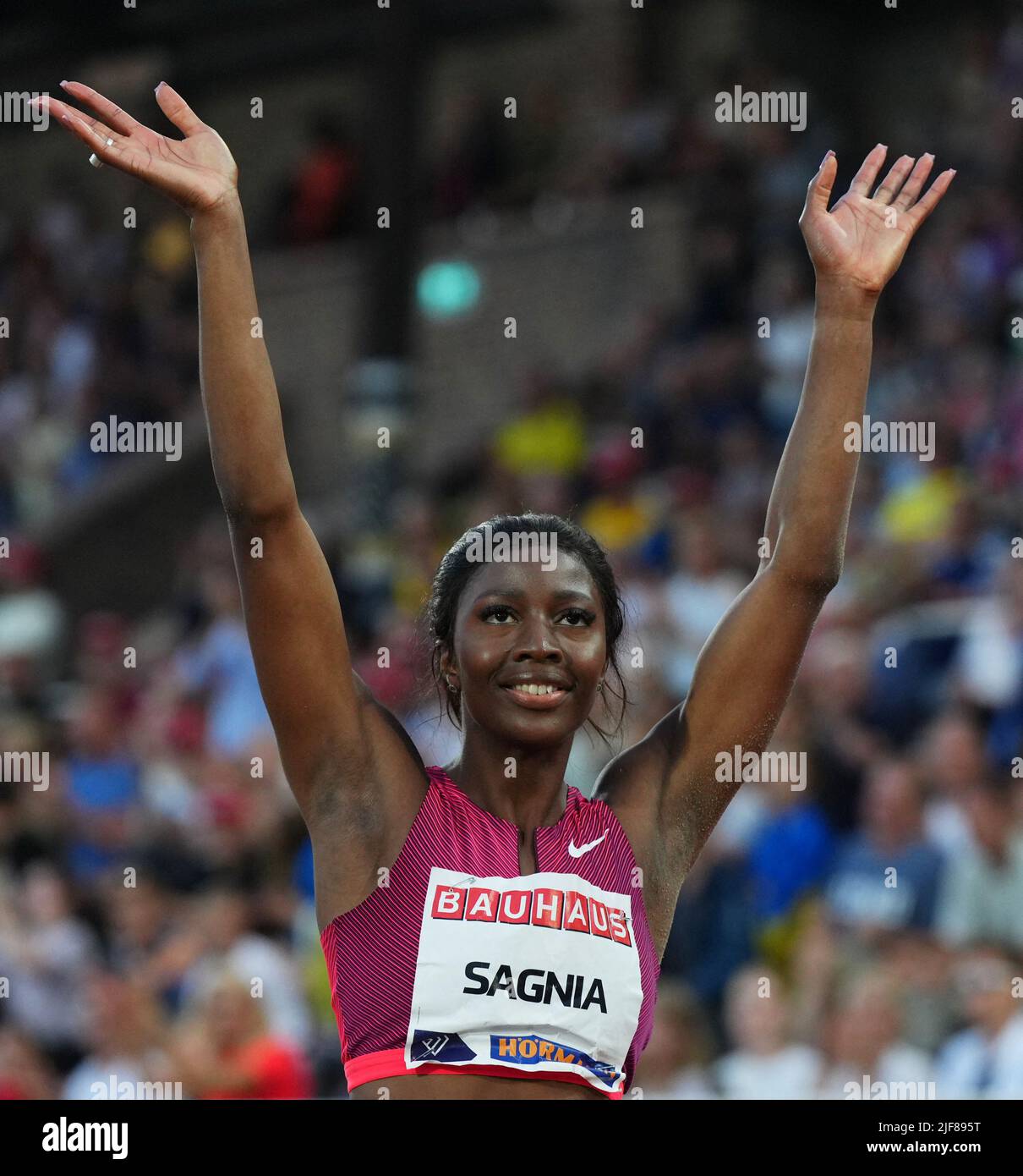 Khaddi sagnia long jump hi-res stock photography and images - Alamy