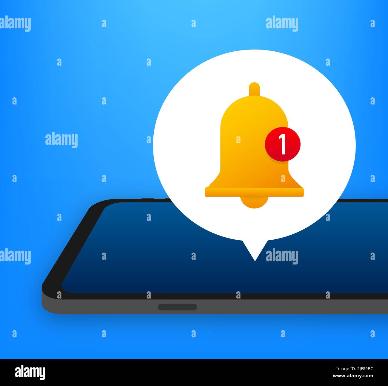 Reminder. Calendar deadline. Alert message. Vector stock illustration ...