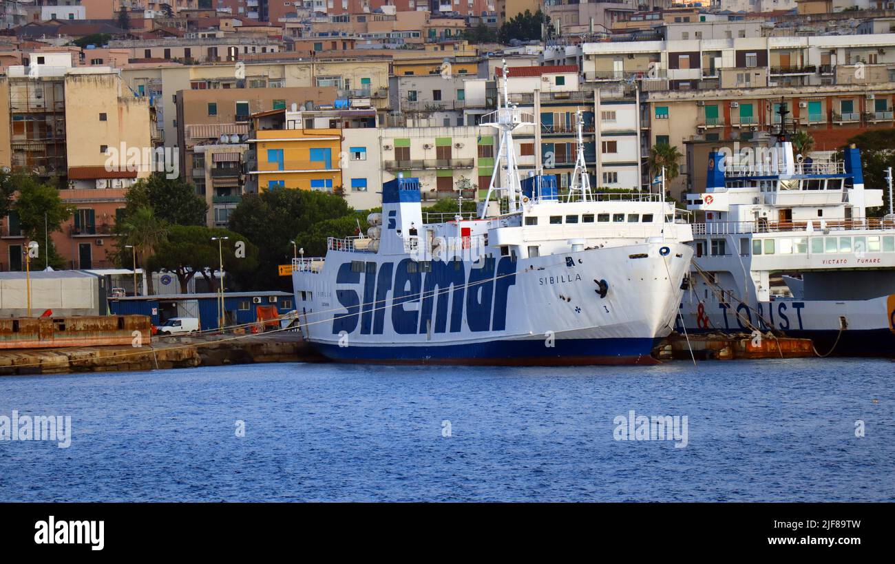 Siremar ferry hi-res stock photography and images - Alamy