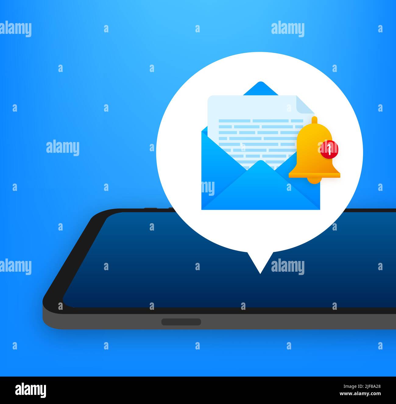 Reminder. Calendar deadline. Alert message. Vector stock illustration ...