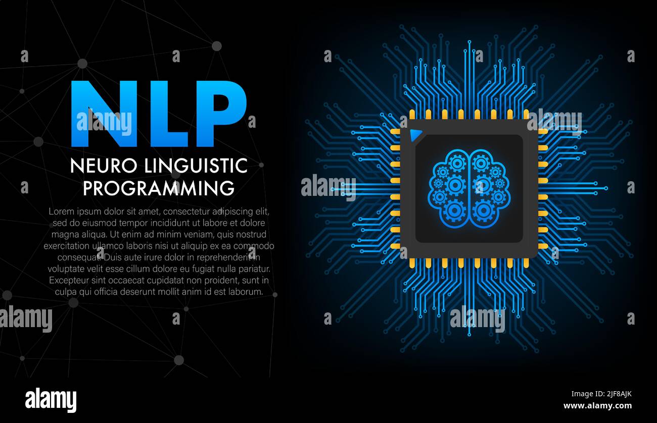 NLP - Neuro linguistic programming, medical concept. Vector stock ... NLP - Neuro linguistic programming, medical concept. Vector stock ...