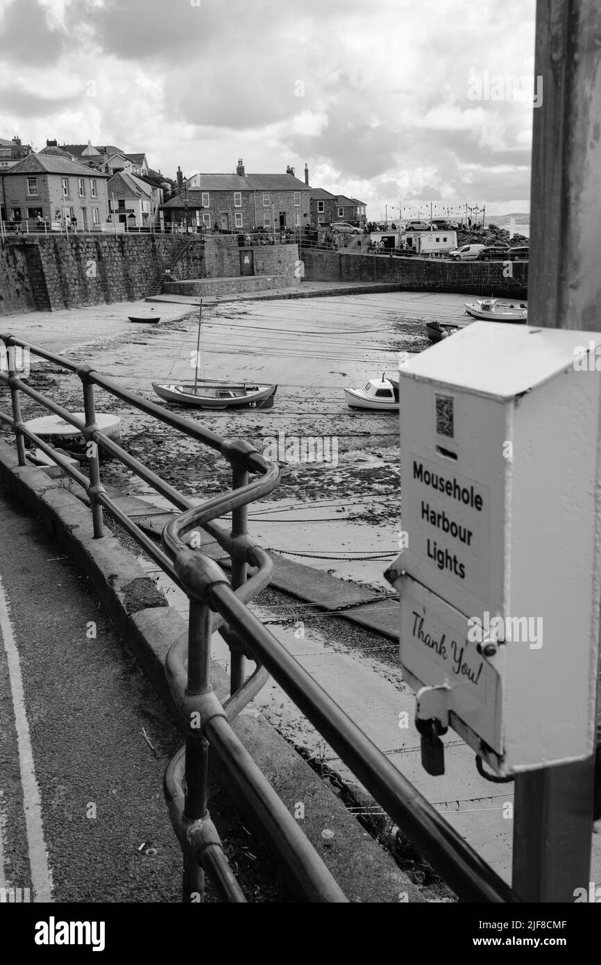 View of Mousehole, Cornwall on a sunny June morning Stock Photo - Alamy