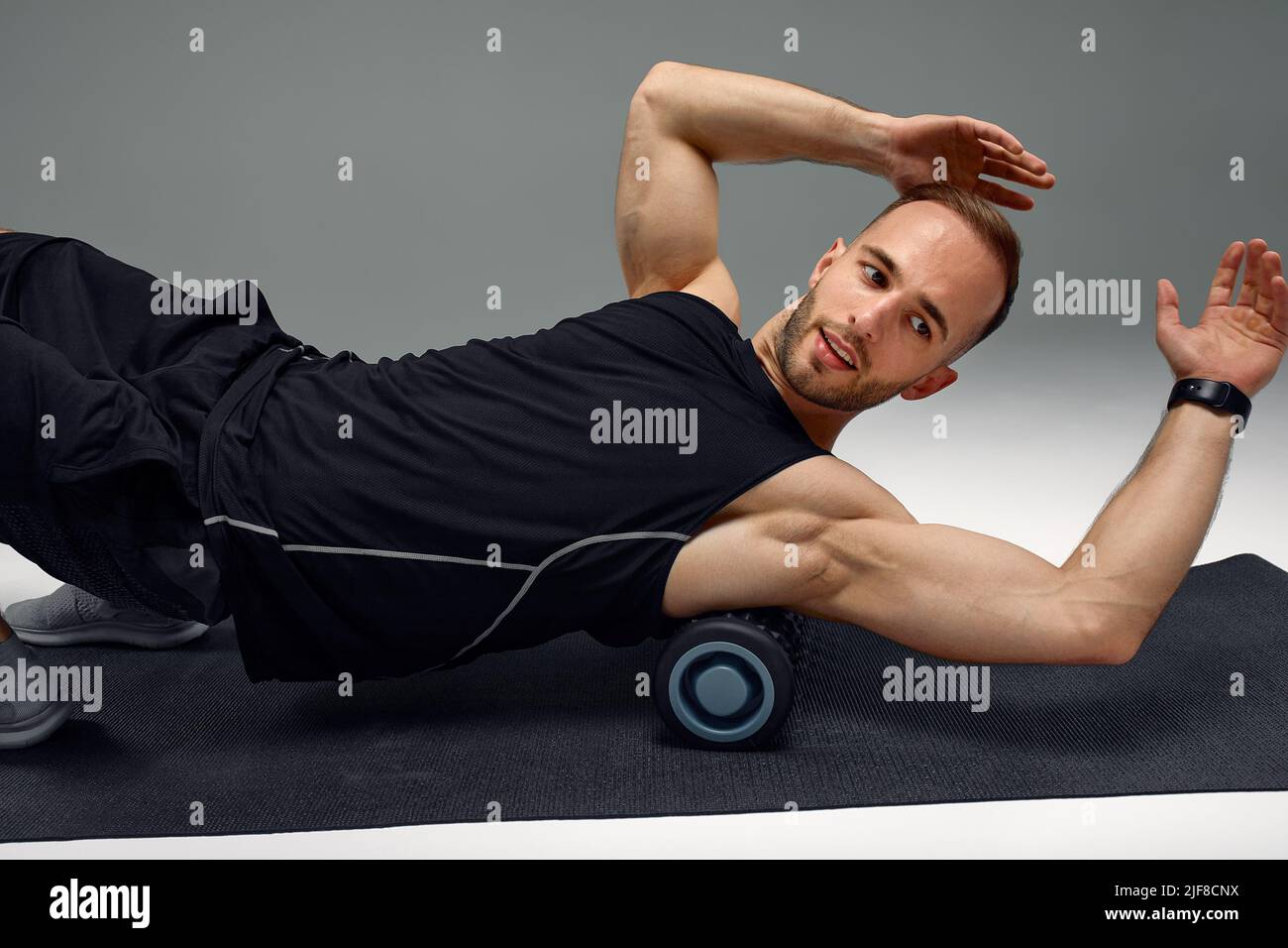 Sore muscles after exercise hi-res stock photography and images - Alamy